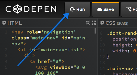 Auto Run Setting Now Affects HTML and CSS as well as JS – CodePen