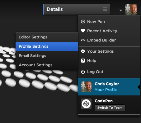 settings-submenu – CodePen